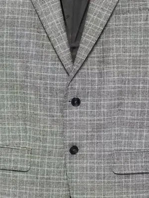Karl Lagerfeld Checked Two-button Jacket