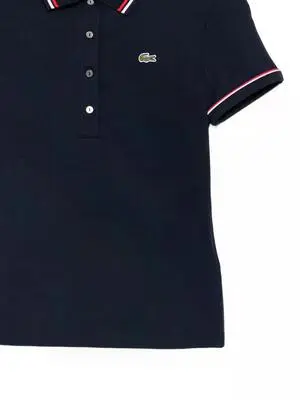 Lacoste Logo-embroidered Polo Shirt - Blue