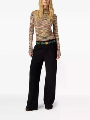 Missoni Stripe-pattern Turtleneck Sweater
