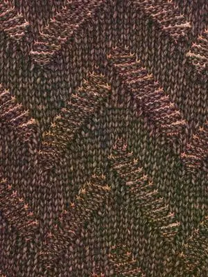 Henrik Vibskov Diamond Pattern Turtleneck Sweater