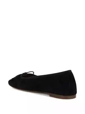 Geox Marsilea Bow-detail Ballet Flats - Black