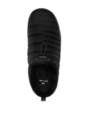 Paul Smith Larsen Quilted Mule Slippers - Black