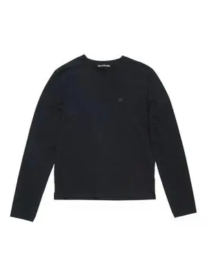 Acne Studios Long-sleeve T-shirt With Logo Patch
