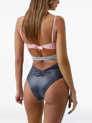 SOFIA ERHAN Sarah Embellished Cut-out One-piece Swimsuit