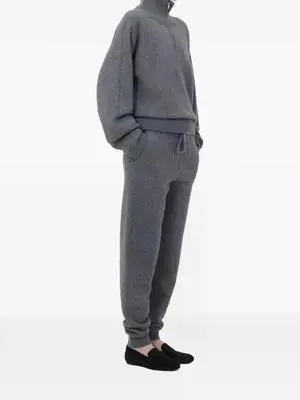 Loulou De Saison Elasticated Cuffed Cashmere Trousers