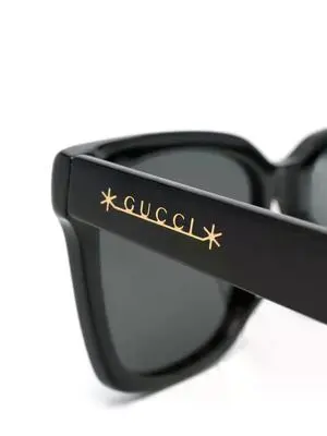 Gucci Square-frame Sunglasses - Black