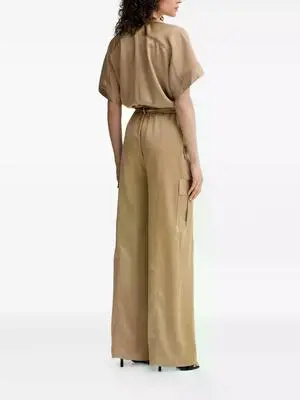 SIMONA CORSELLINI Belted Jumpsuit