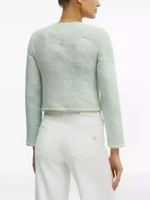 Luisa Spagnoli Tweed Embellished Jacket