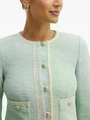Luisa Spagnoli Tweed Embellished Jacket