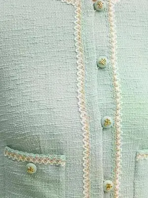 Luisa Spagnoli Tweed Embellished Jacket