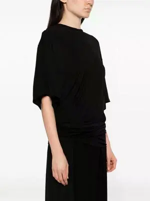 Christopher Esber Draped-detail Short-sleeve T-shirt