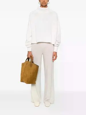 LISA YANG Turtleneck Cropped Sweater