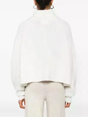 LISA YANG Turtleneck Cropped Sweater