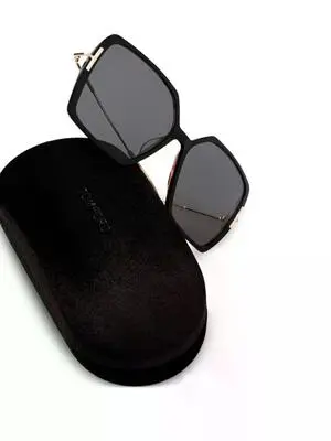 Saint Laurent Geometric-frame Sunglasses