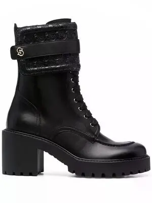 Ferragamo Lace Up Boots For Women
