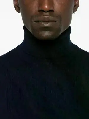 GRAN SASSO Turtleneck Wool Sweater