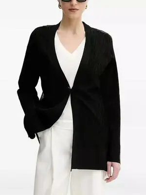Armani Exchange Wide-hem Long-sleeve Cardigan
