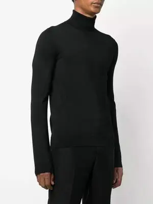 Hugo Virgin Wool Roll-neck Jumper