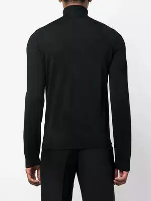 Hugo Virgin Wool Roll-neck Jumper