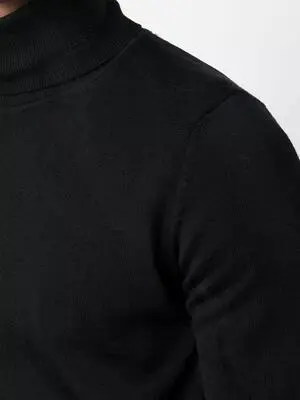 Hugo Virgin Wool Roll-neck Jumper