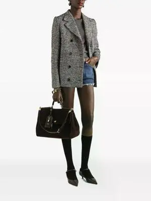 Dolce & Gabbana Frayed Denim Shorts