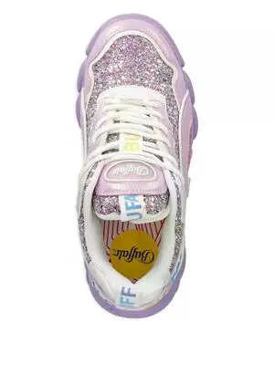 BUFFALO Chai Glitter Platform Sneakers