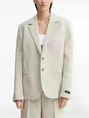 HERSKIND Notched-lapel Linen Blazer