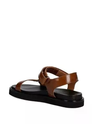 BILLI BI Leather Flat Sandals