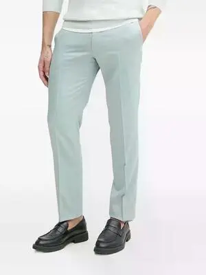 JOOP! Plain-front Trousers - Blue