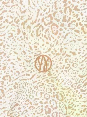 LESCARF Leopard-printed Scarf - Neutrals
