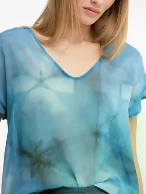 SANDRO FERRONE Abstract-pattern Print Blouse