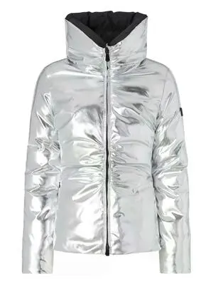 Pinko Metallic High-neck Jacket