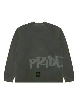 AAPE BY *A BATHING APE Aape-logo Long-sleeve T-shirt - Green
