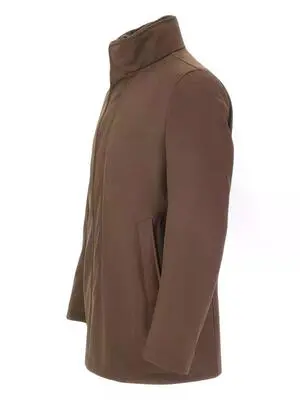 Herno Stand-collar Parka - Brown