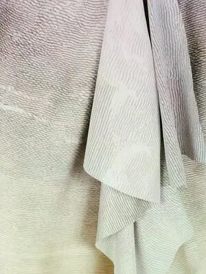 PIERRE-LOUIS MASCIA Draped Silk-blend Skirt
