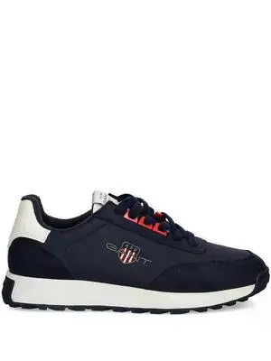 Gant Logo-detail Lace-up Sneakers - Blue