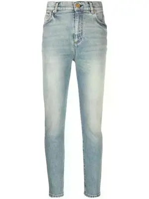 Balmain Ankle Length Jeans For Women