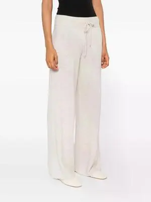 LISA YANG Wide Leg Cashmere Trousers