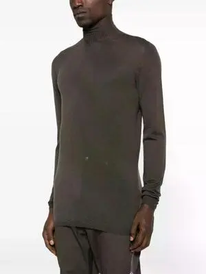 Rick Owens High-neck Wool Sweater