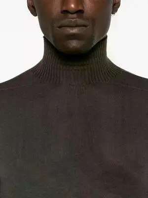 Rick Owens High-neck Wool Sweater