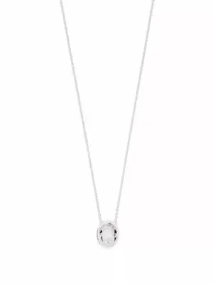 Le Gramme Sterling Entrelacs Pendant Necklace