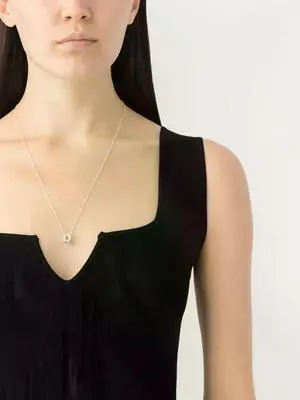 Le Gramme Sterling Entrelacs Pendant Necklace