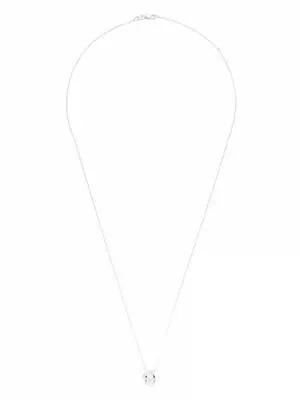 Le Gramme Sterling Entrelacs Pendant Necklace