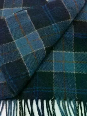 Barbour Tartan-print Knitted Scarf