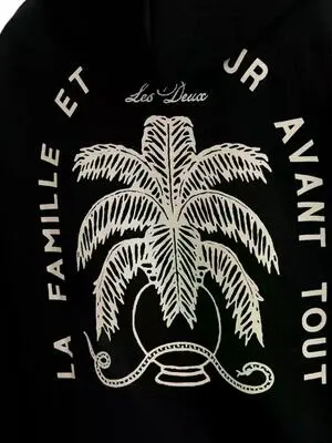 LES DEUX Embroidered Hoodie