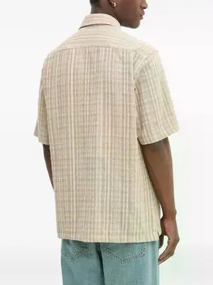 SAMSOE SAMSOE Checked Short-sleeve Shirt