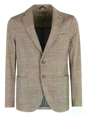 CIRCOLO 1901 Checked Two-button Blazer
