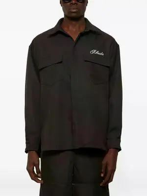 Rhude Embroidered-logo Shirt