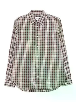 Nn07 Colby Checked Cotton Shirt