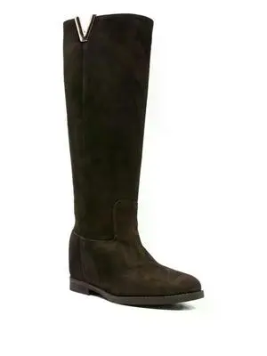 JULIE DEE Knee-high Suede Boots